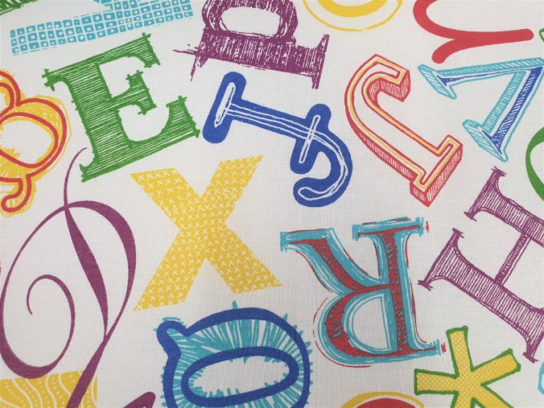 PORTA COT FOAM MATTRESS COVERED 50MM ABC PRINT COVER - $69.95 - ScottsFRP