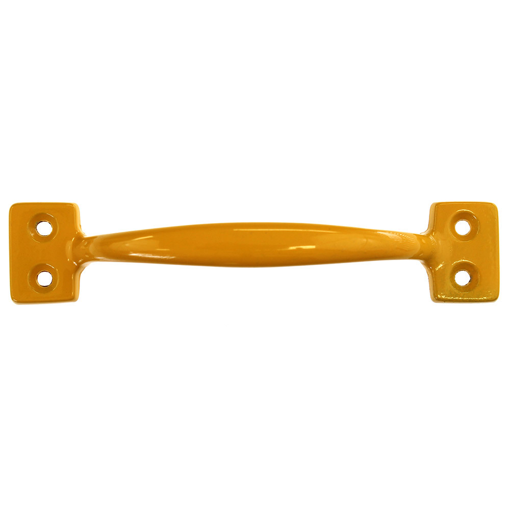 150MM D PULL HANDLE - SAFETY YELLOW POWDERCOAT - $11.39 - ScottsFRP