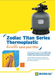 Titan Series Thermoplastic Sand Filter - ScottsFRP