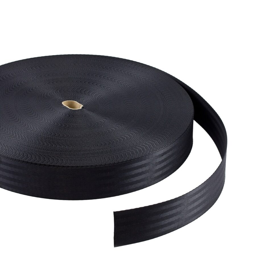 Shade Sail Webbing Black 50mm - $4.50 - ScottsFRP